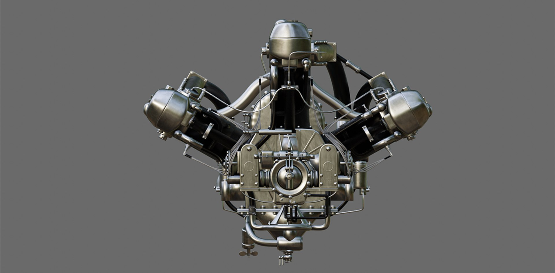 3D Napier Lion Engine Aviation - TurboSquid 1636510