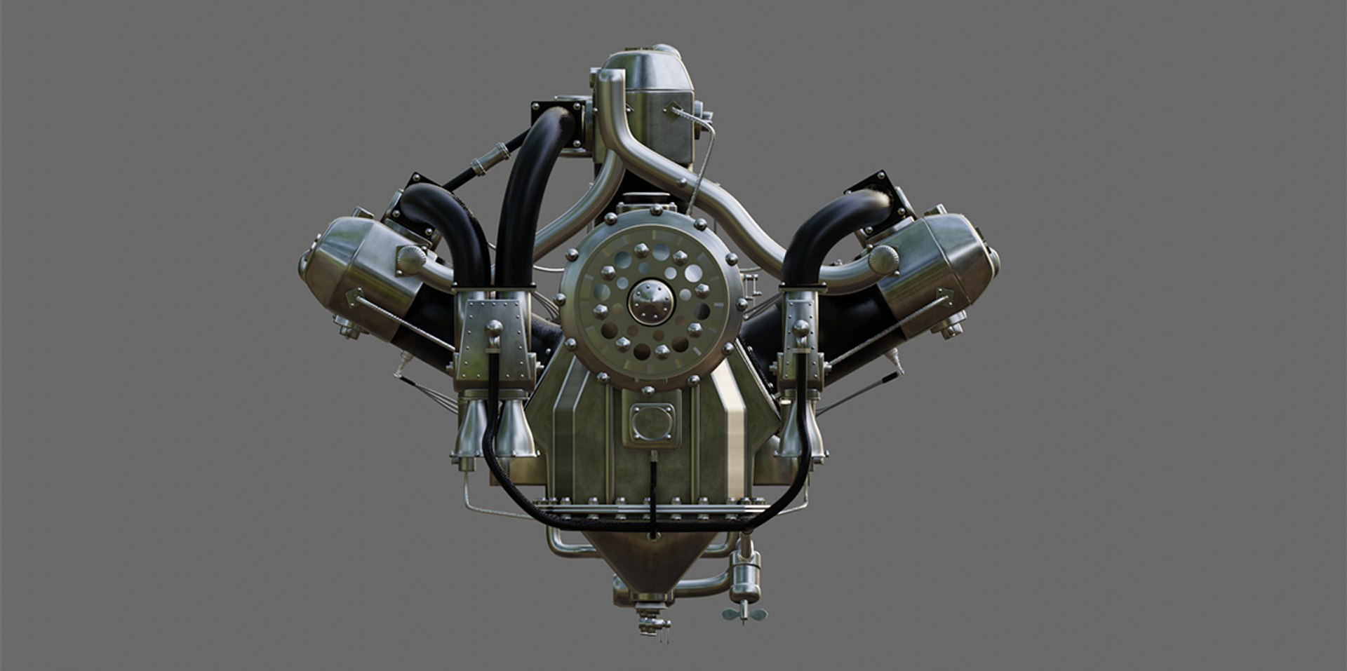 3D Napier Lion Engine Aviation - TurboSquid 1636510