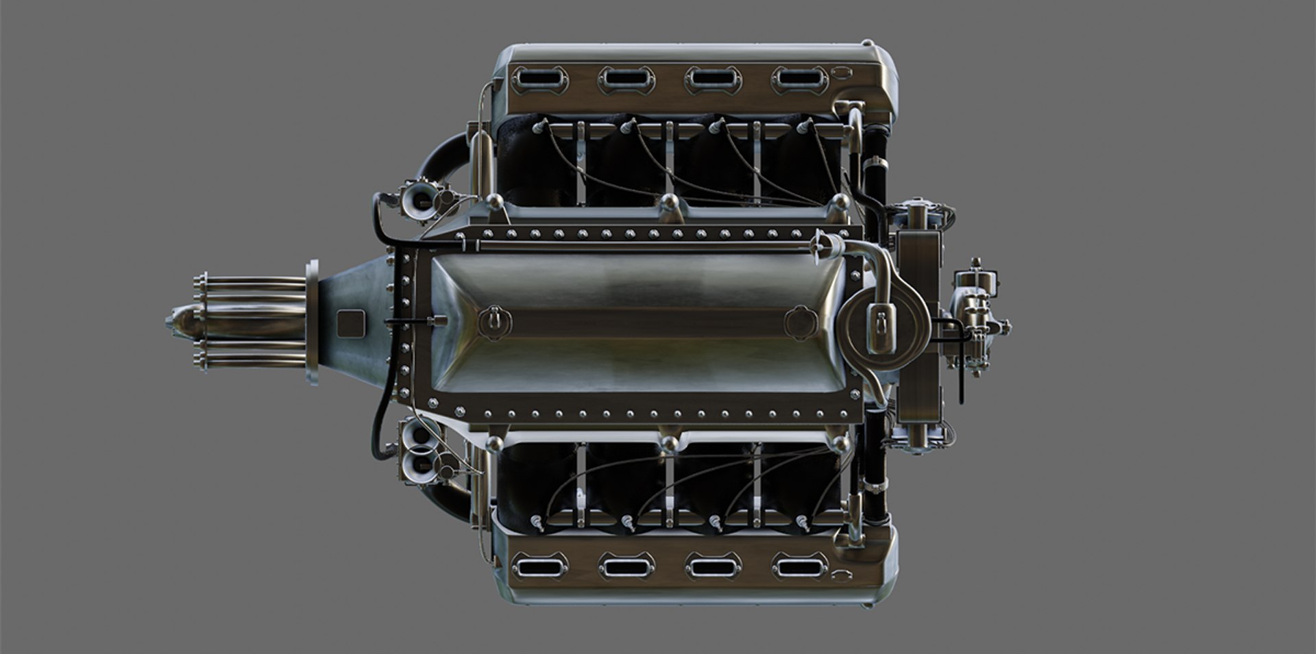 3D Napier Lion Engine Aviation - TurboSquid 1636510