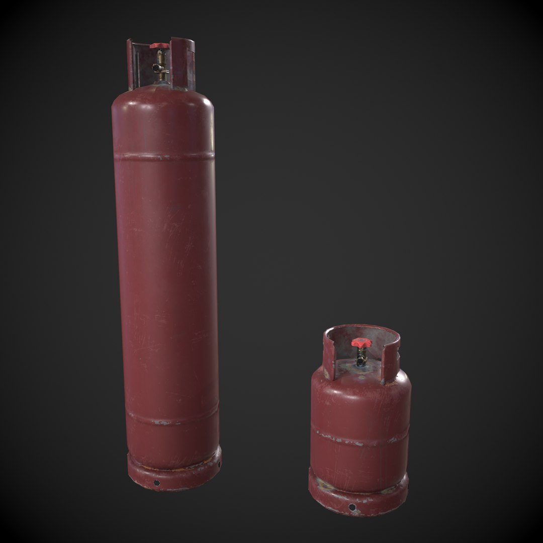 Gas Tank 3D Model - TurboSquid 1942152
