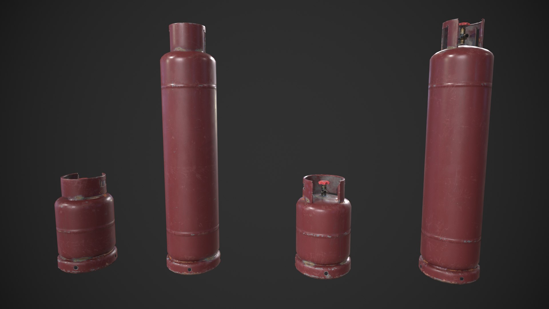 Gas Tank 3D Model - TurboSquid 1942152