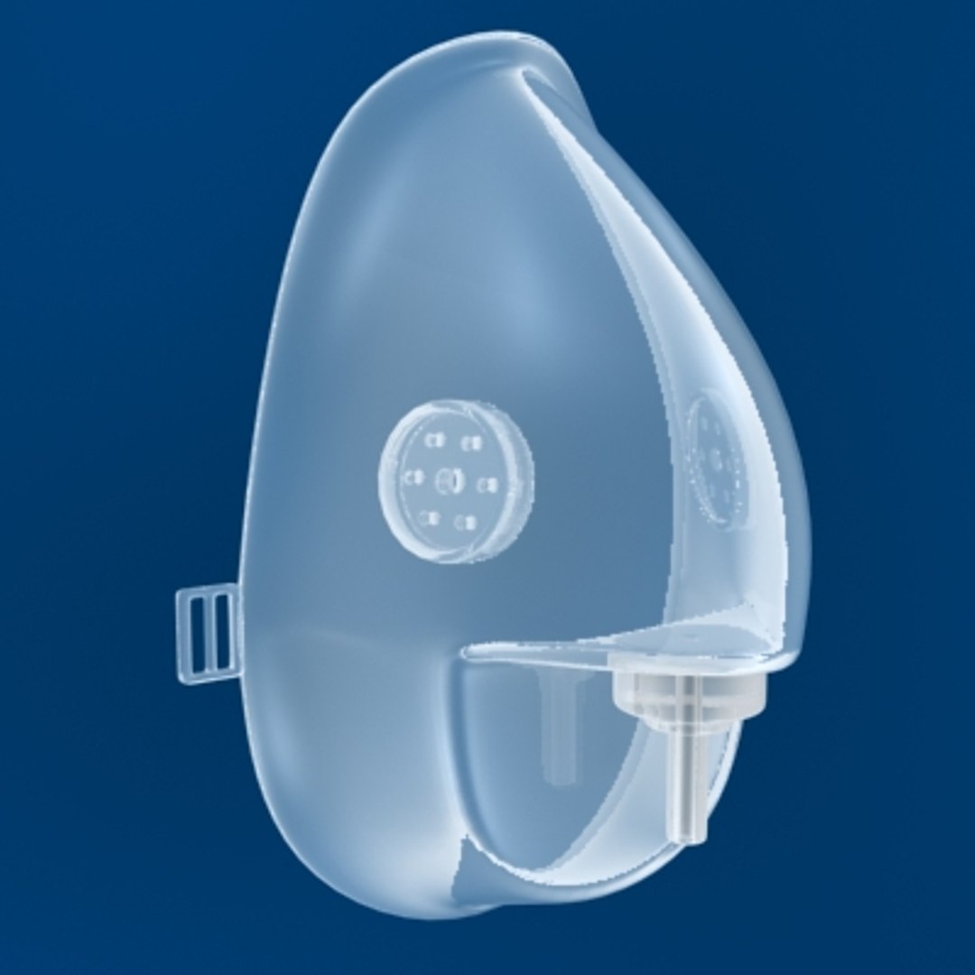 Medical Oxygen Mask 3d Model