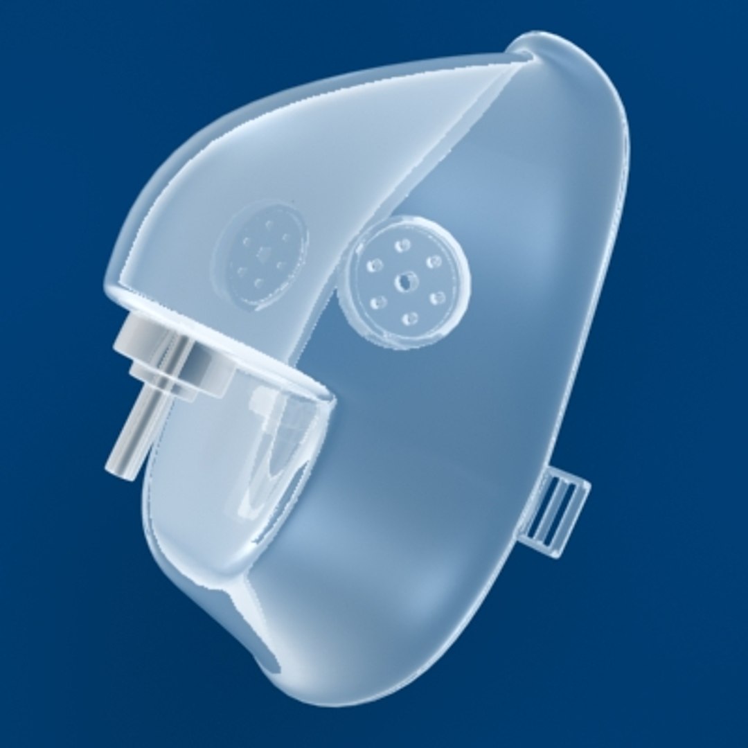Medical Oxygen Mask 3d Model