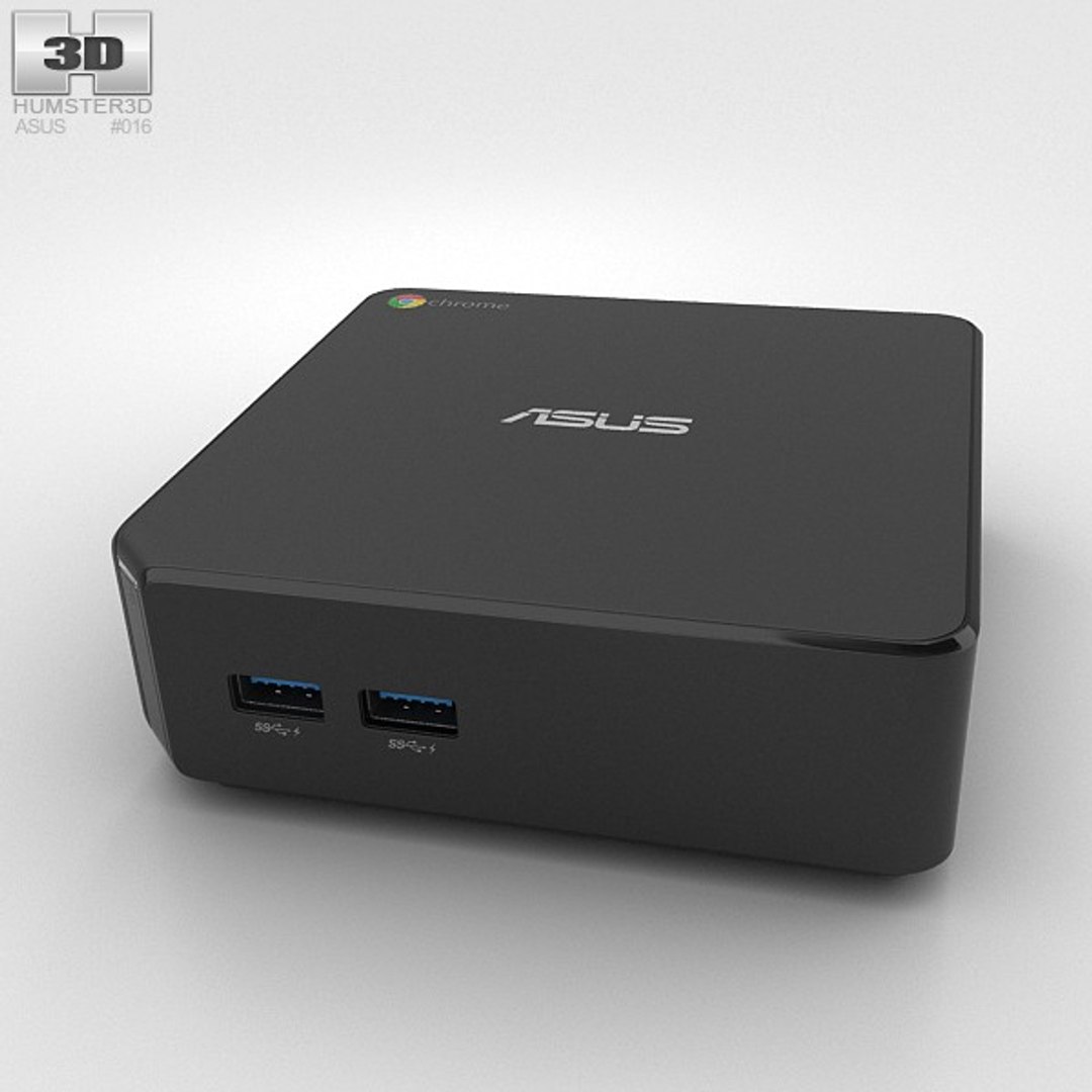 asus chromebox chrome 3d model