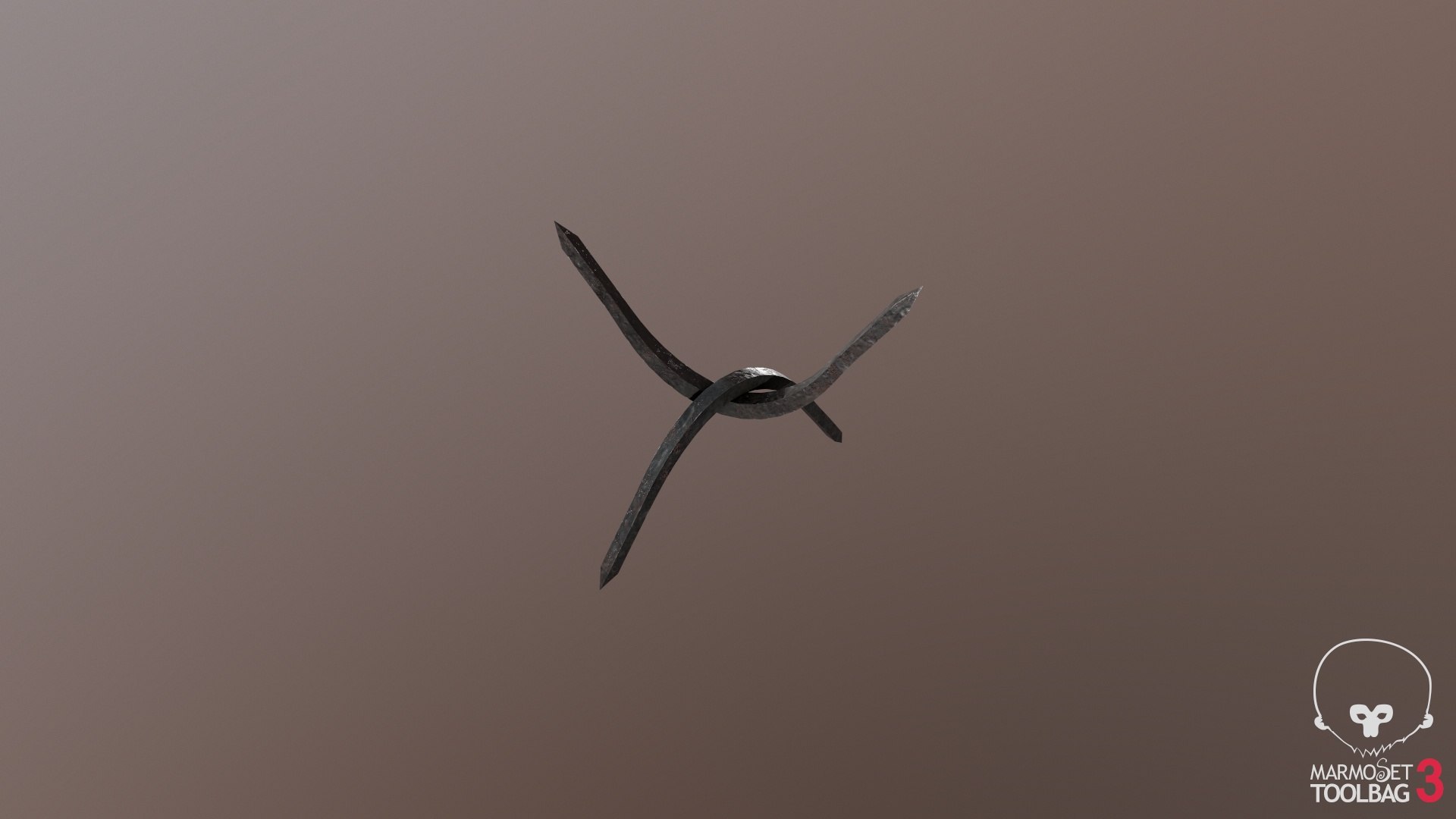 3D caltrop weapon caltrap - TurboSquid 1651678