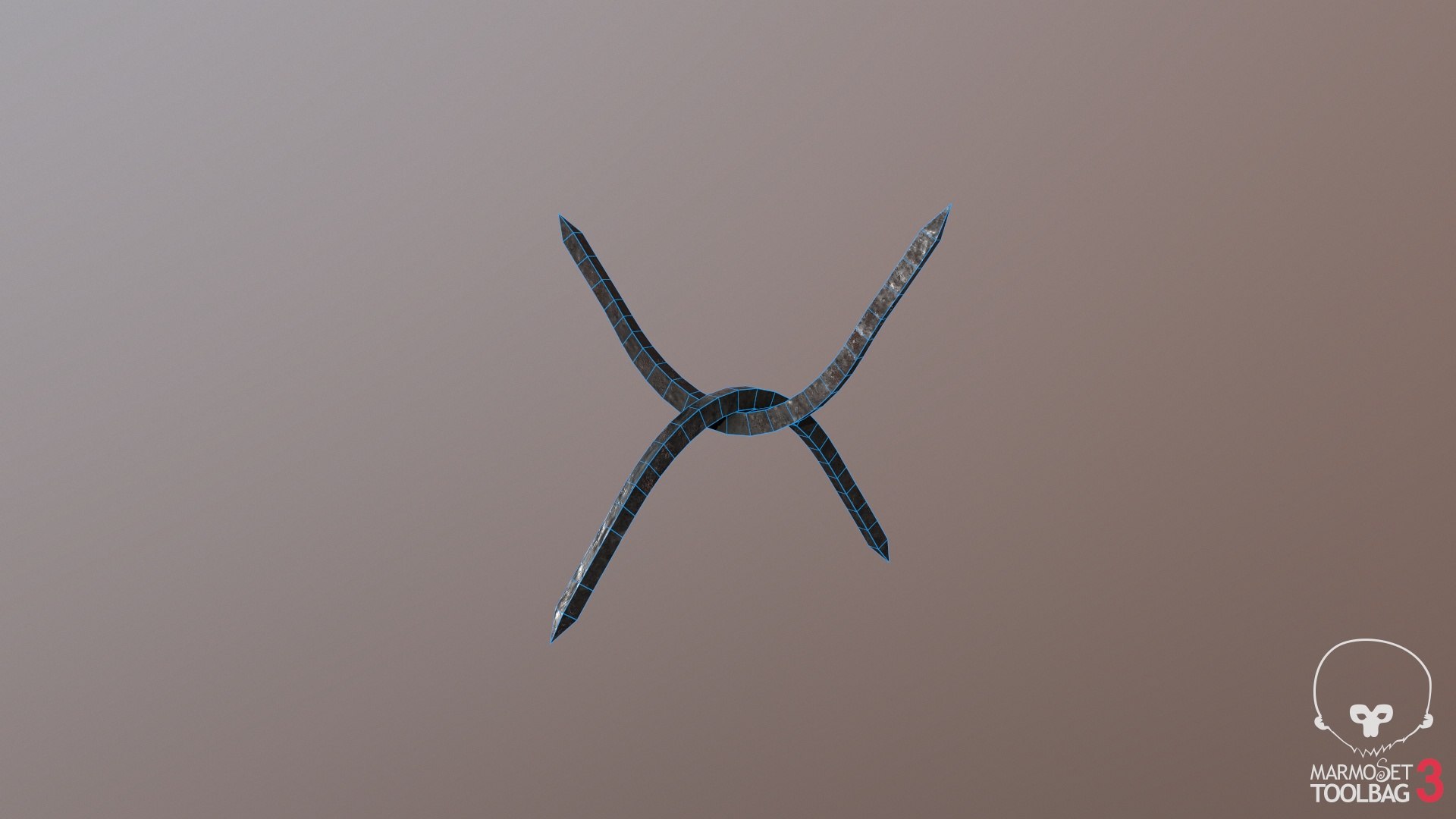 3D caltrop weapon caltrap - TurboSquid 1651678