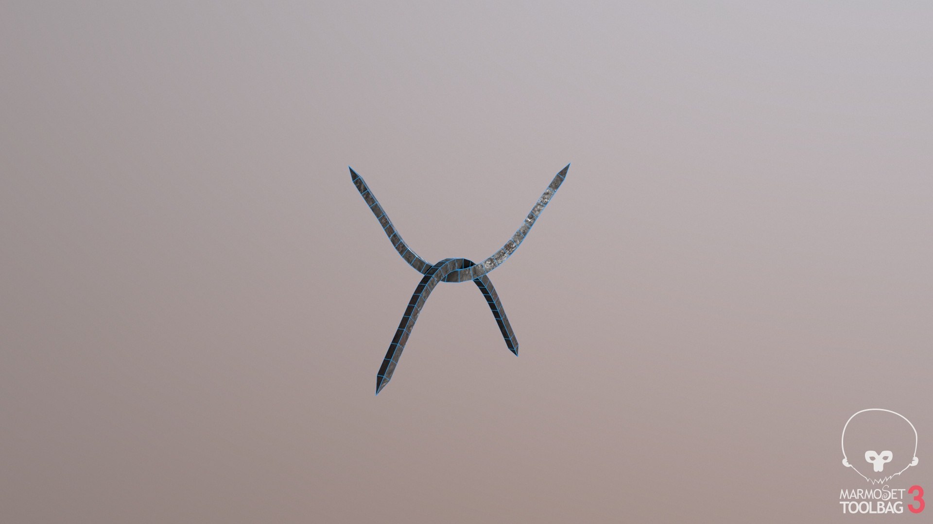 3D caltrop weapon caltrap - TurboSquid 1651678