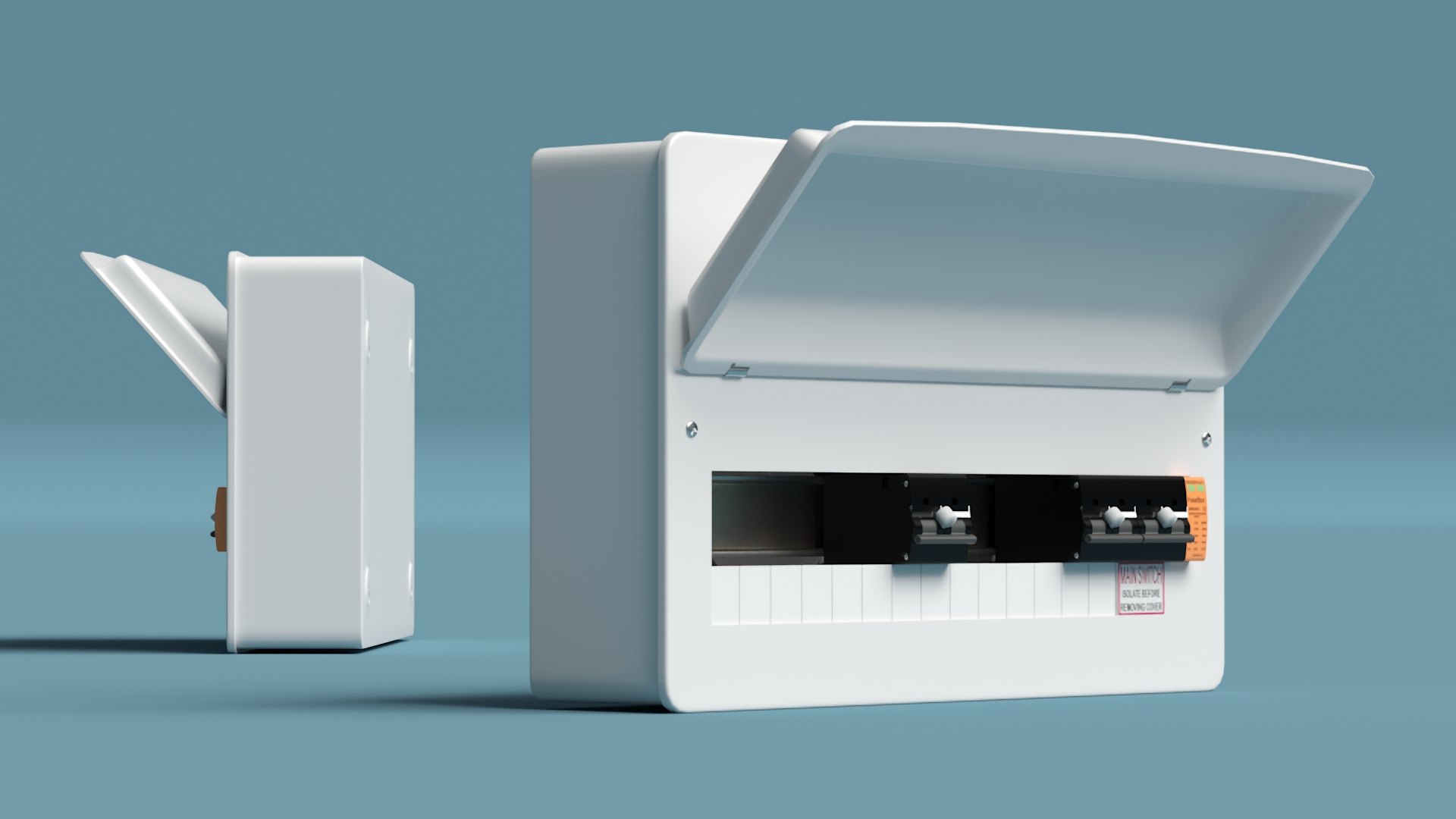 3D Fuse Box - TurboSquid 2279826