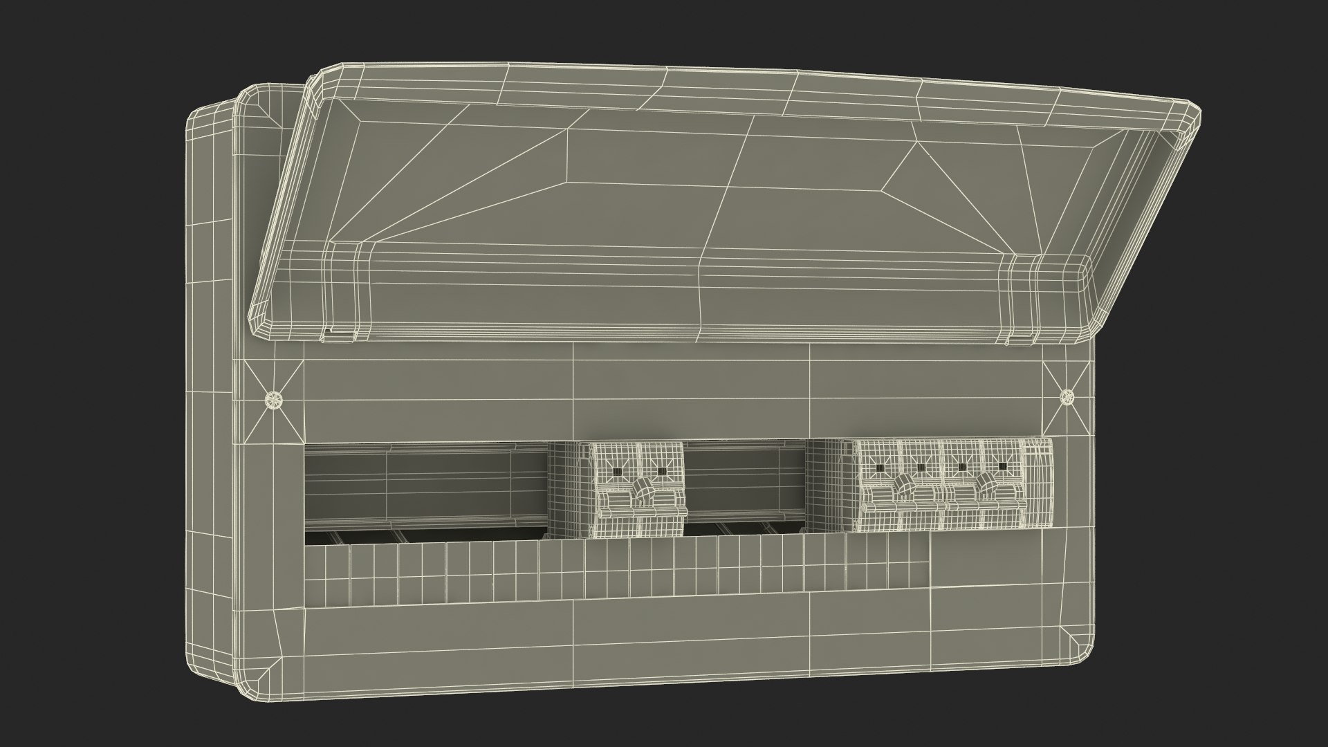 3D Fuse Box - TurboSquid 2279826