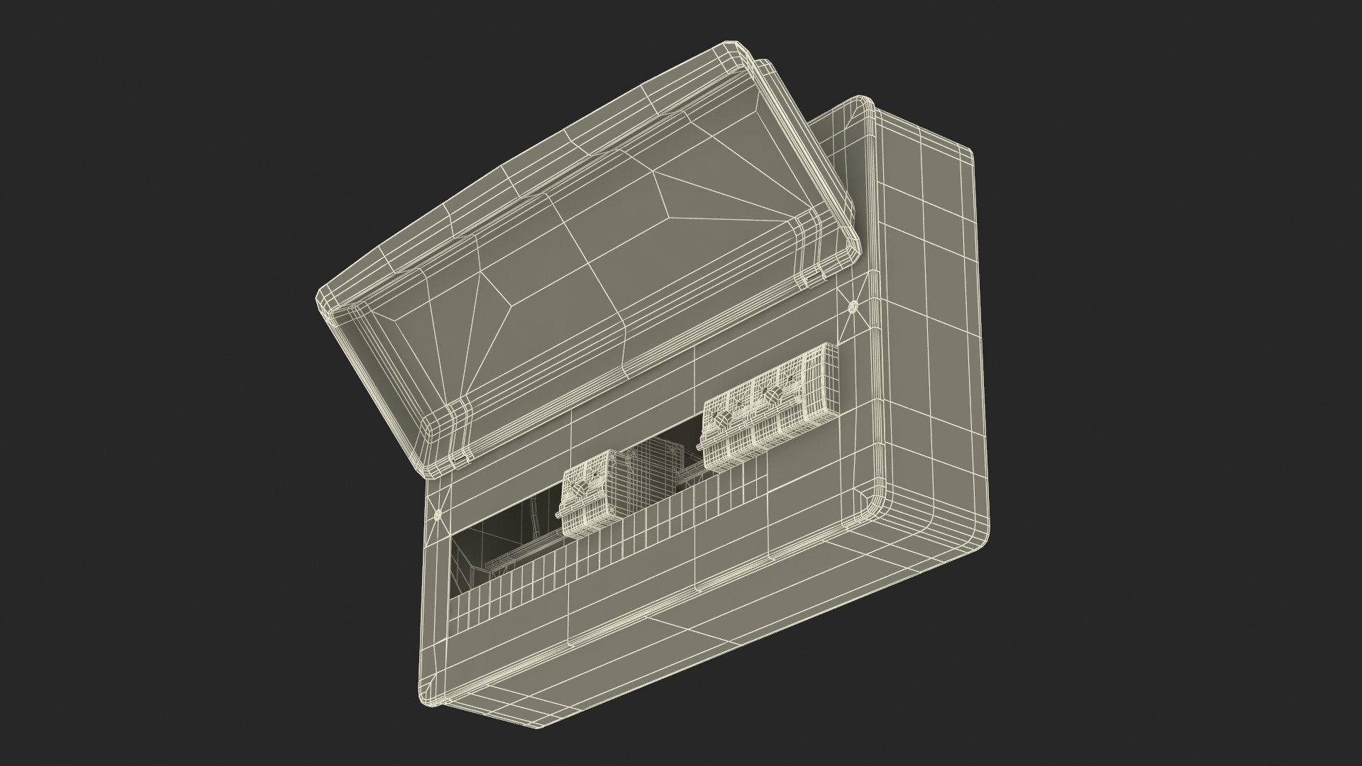3D Fuse Box - TurboSquid 2279826