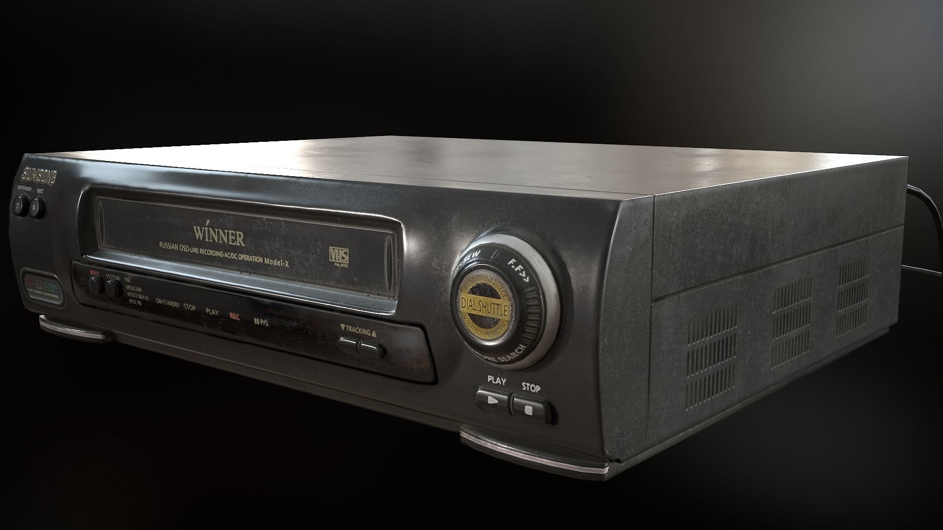 Video Player VCR VHS 3D Model - TurboSquid 2004841