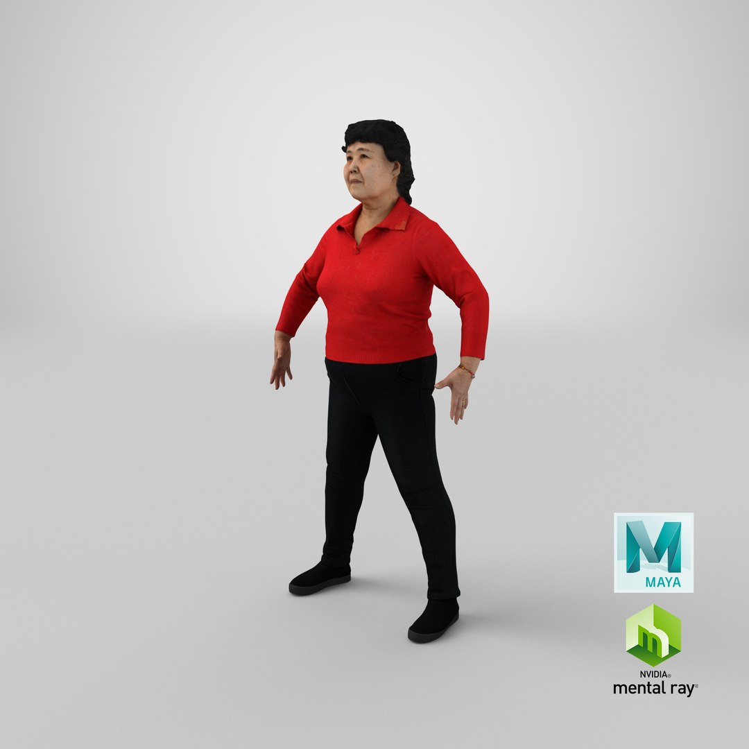 3D Lillian Casual Spring A Pose model - TurboSquid 1982793