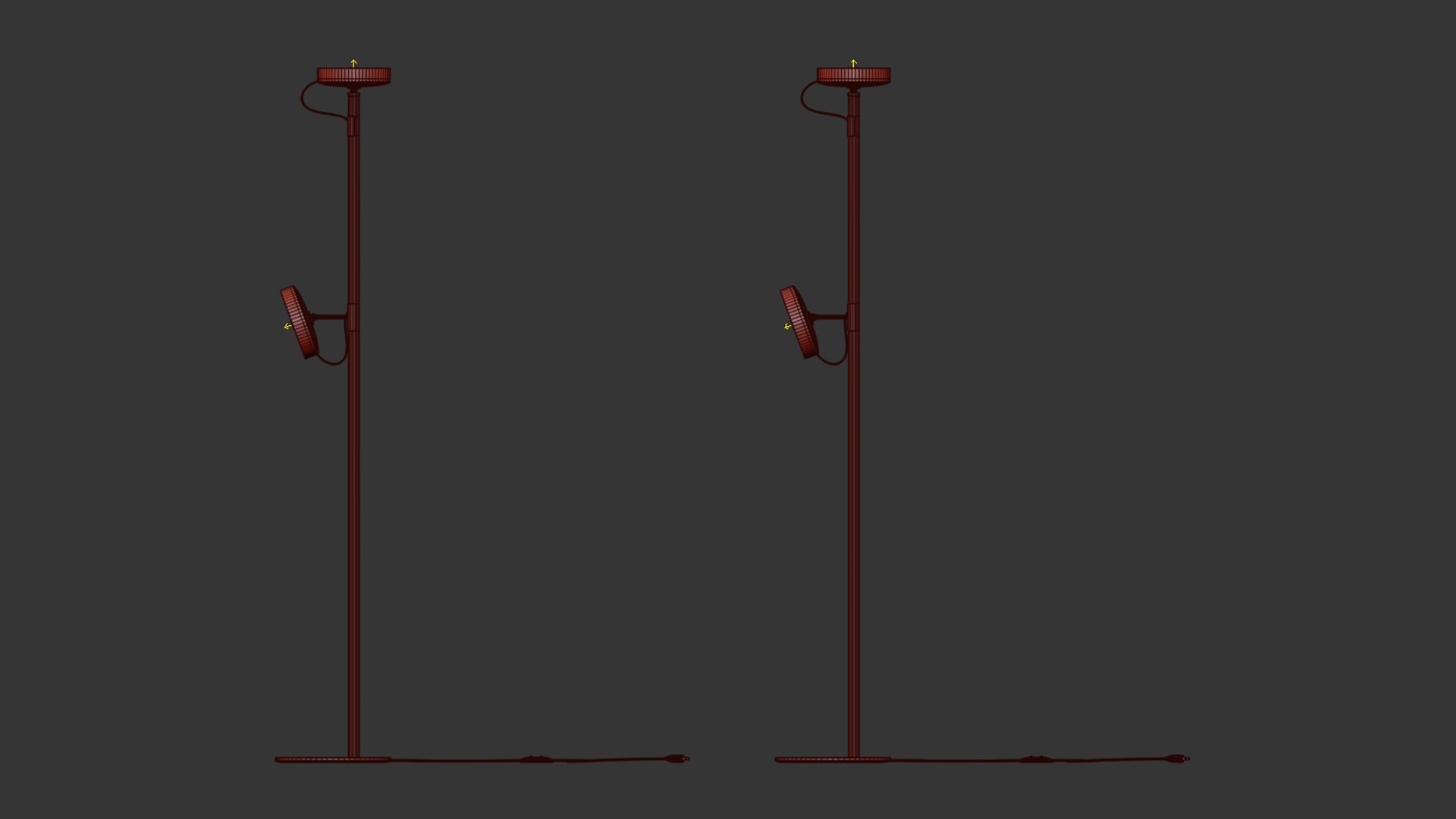 U-Turn-12 Floor Lamp by BELUX 3D model - TurboSquid 2116619