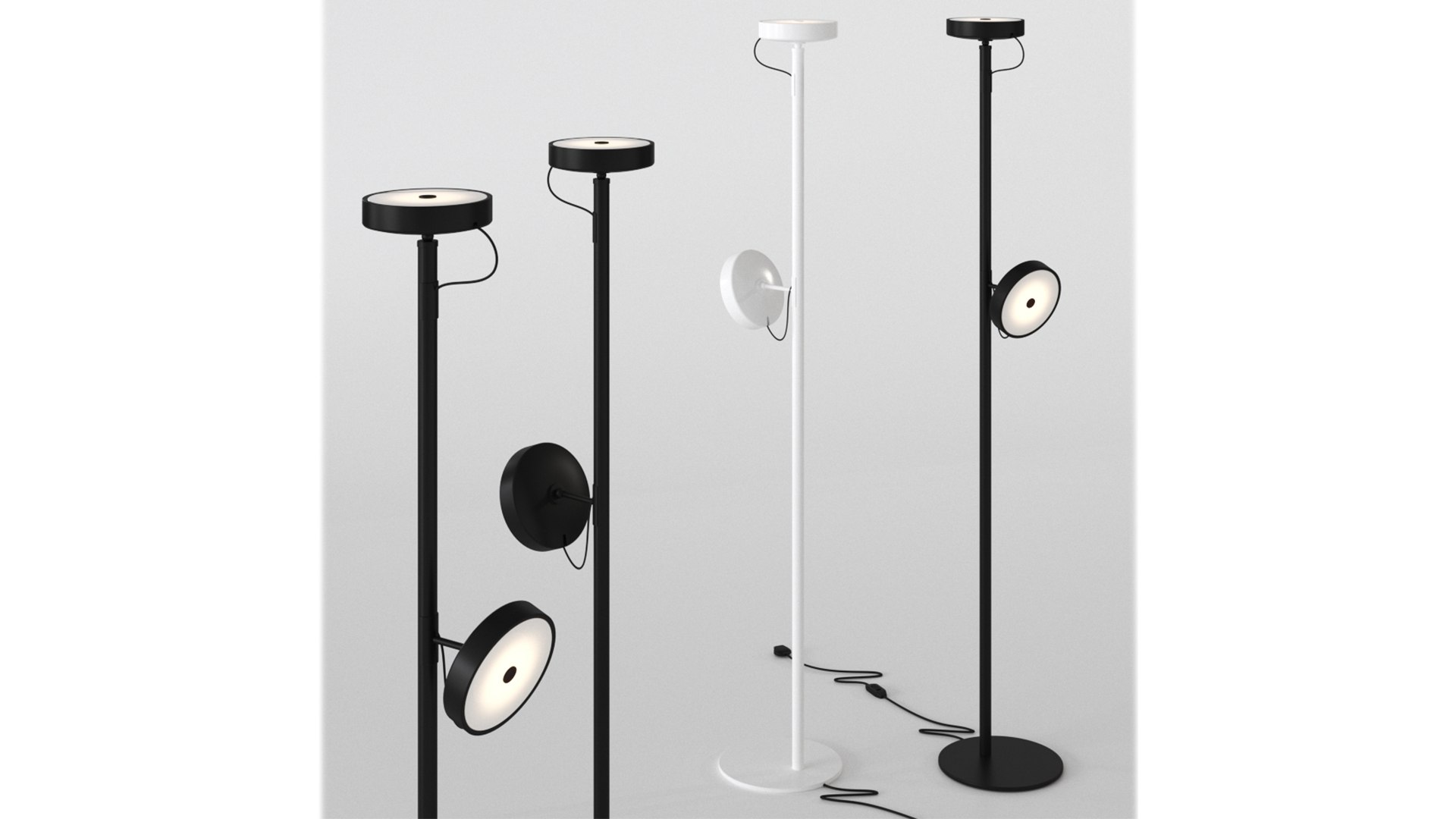 U-Turn-12 Floor Lamp by BELUX 3D model - TurboSquid 2116619