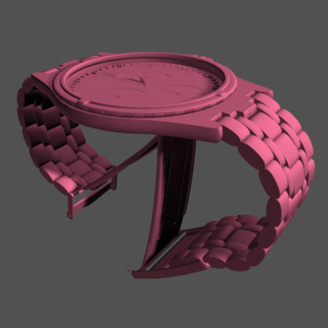 Fossil Watch 3d Model
