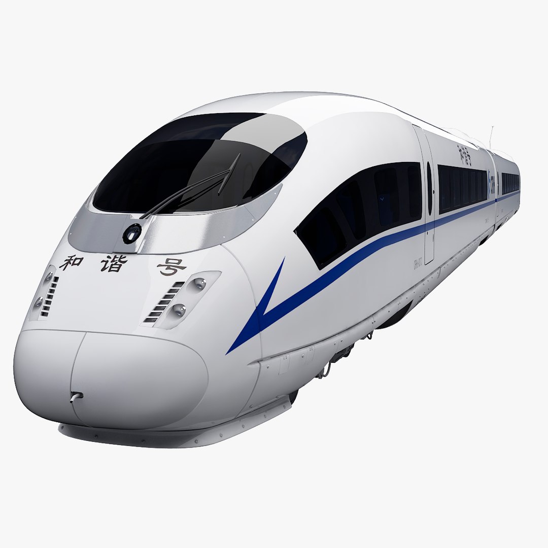 3d China Railways Crh3