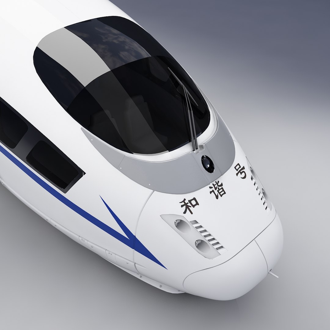 3d China Railways Crh3