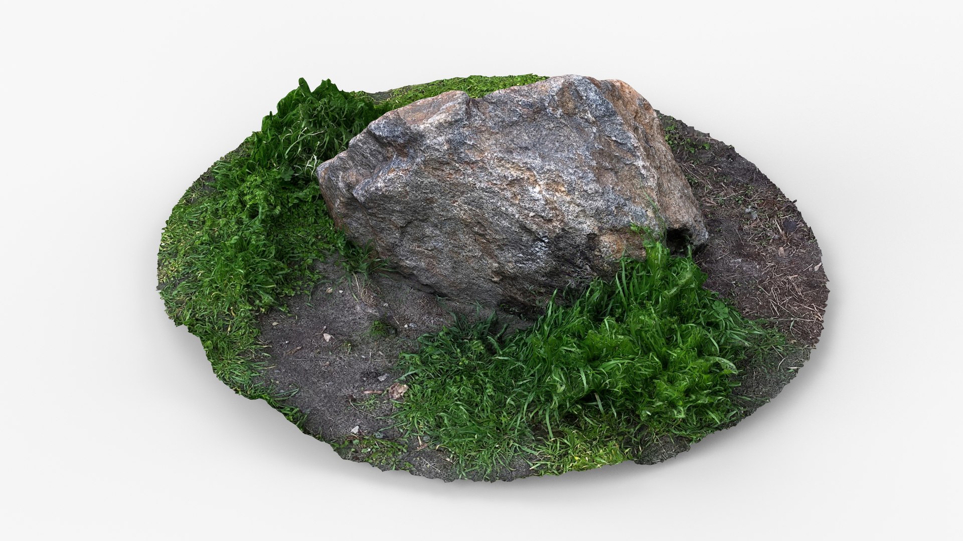 Photorealistic 3D Scan Of Rock Stone 3D Model - TurboSquid 2395620