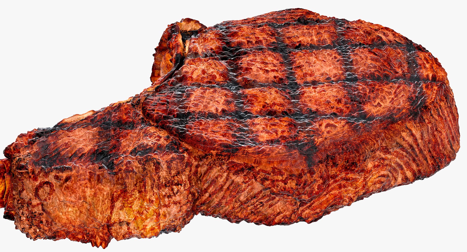 Bbq Beef Ribeye Steak 3D Model - TurboSquid 1409154