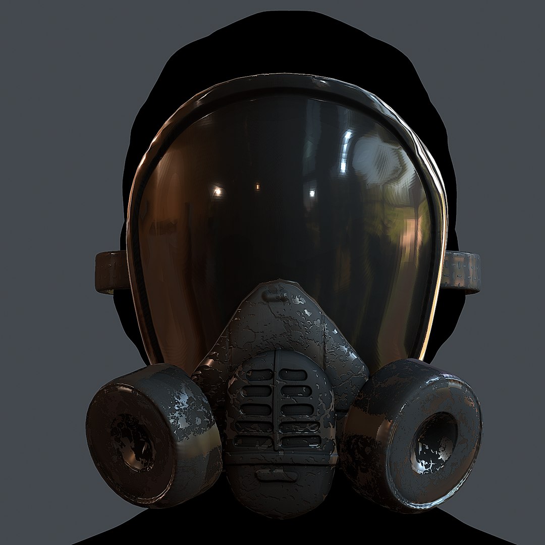 3D Gas Mask - TurboSquid 1695194