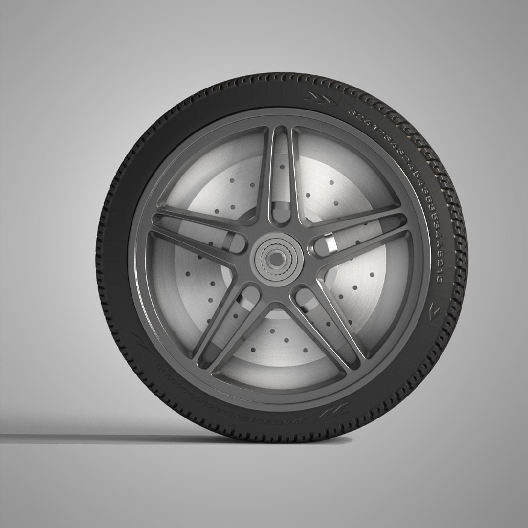 3D Tire Model - TurboSquid 939702