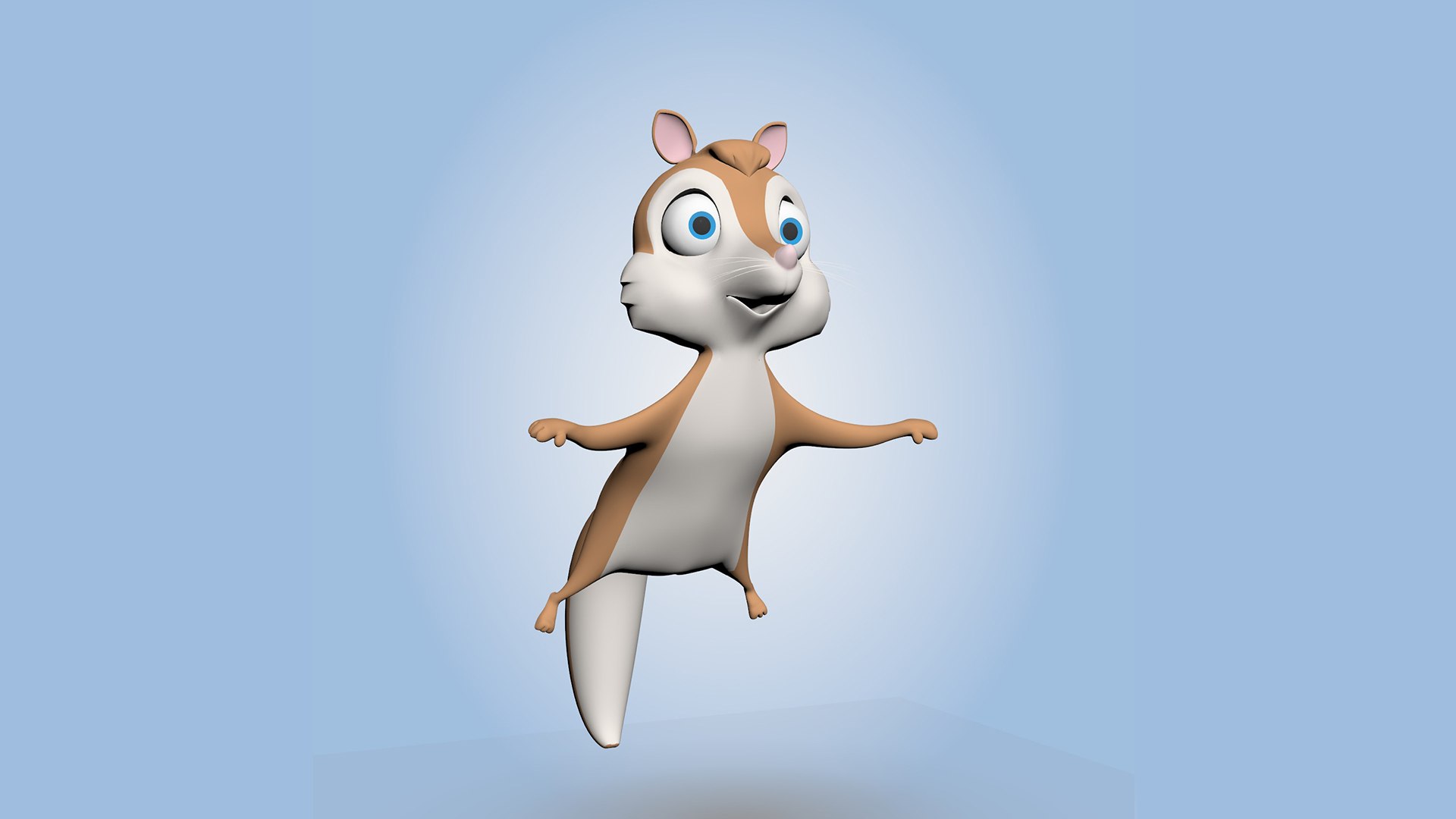 Flying Squirrel 3D Model - TurboSquid 2122259