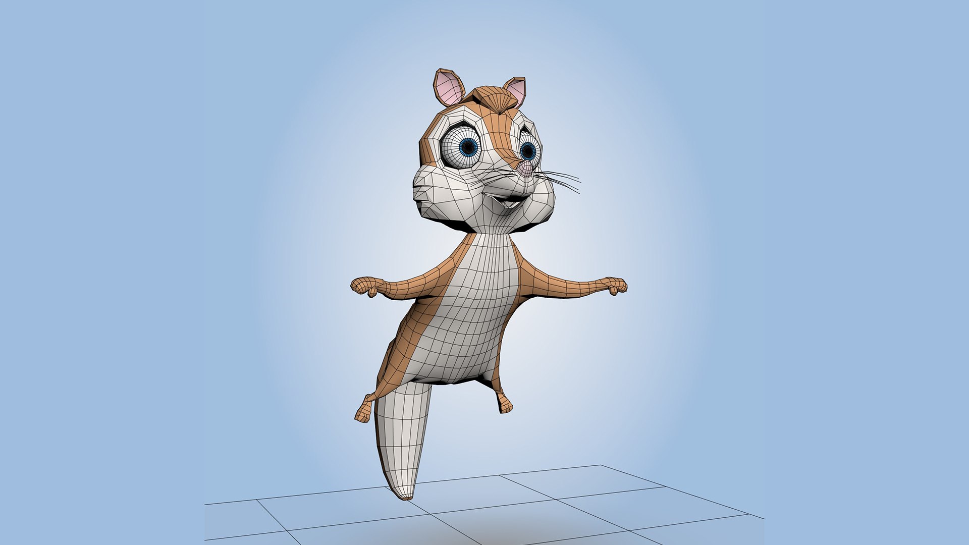 Flying Squirrel 3D Model - TurboSquid 2122259