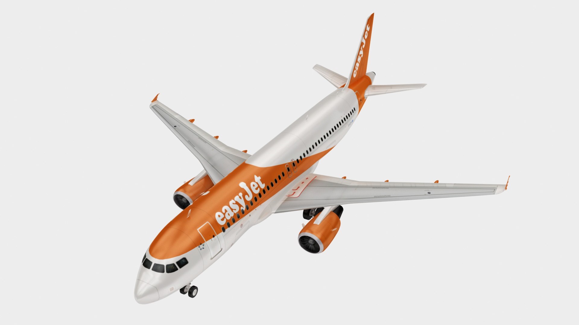 Airbus Easy Jet 3D Model - TurboSquid 1476000