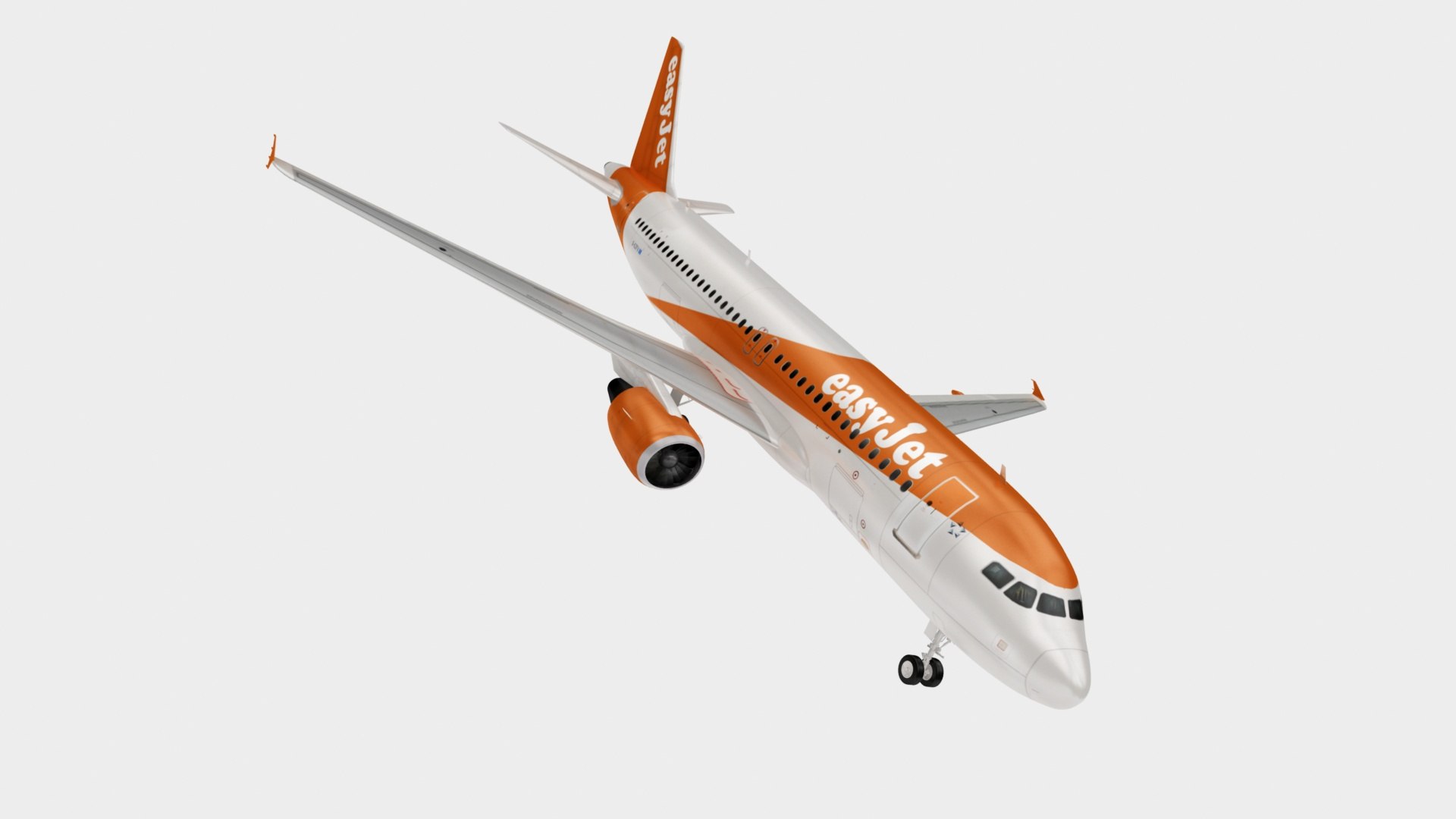 Airbus Easy Jet 3D Model - TurboSquid 1476000