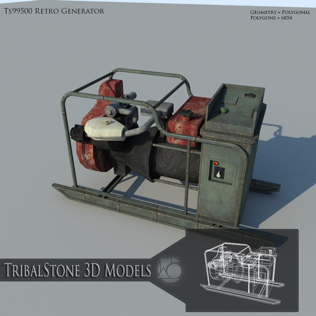 3ds max retro generator