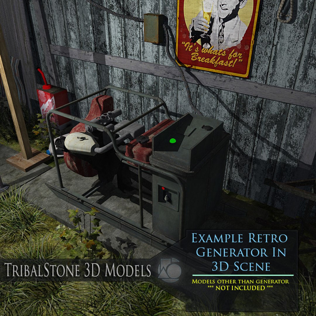 3ds max retro generator
