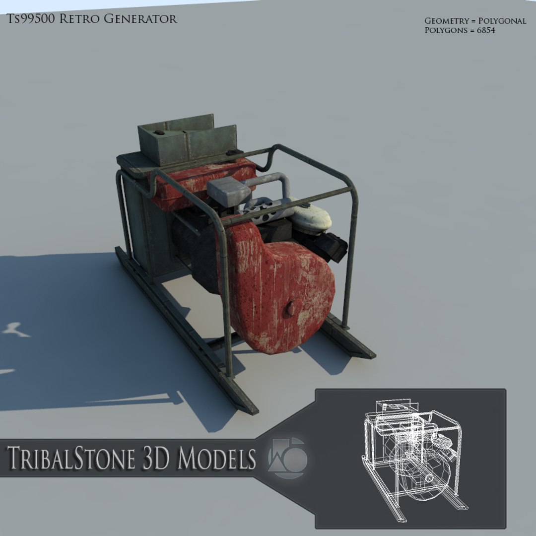 3ds max retro generator