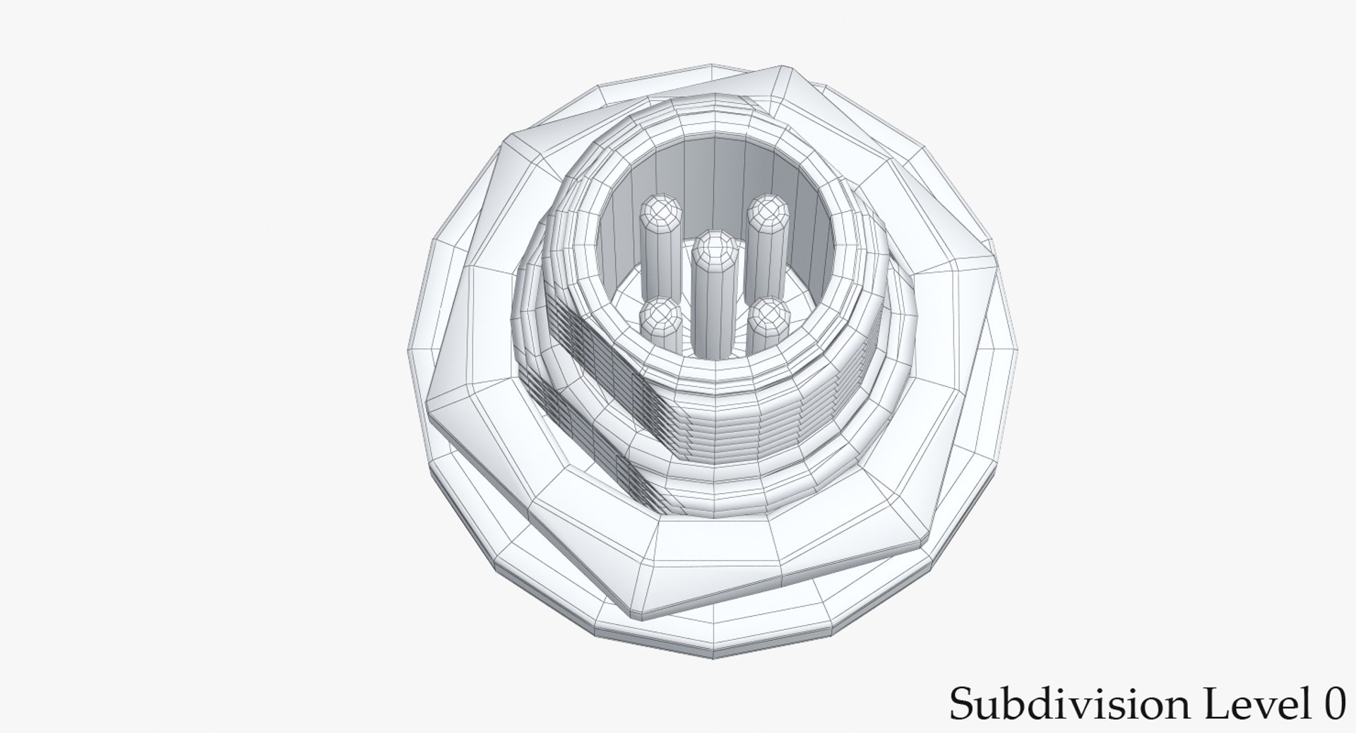 Pin Digital Connector 2 3D Model - TurboSquid 1414125
