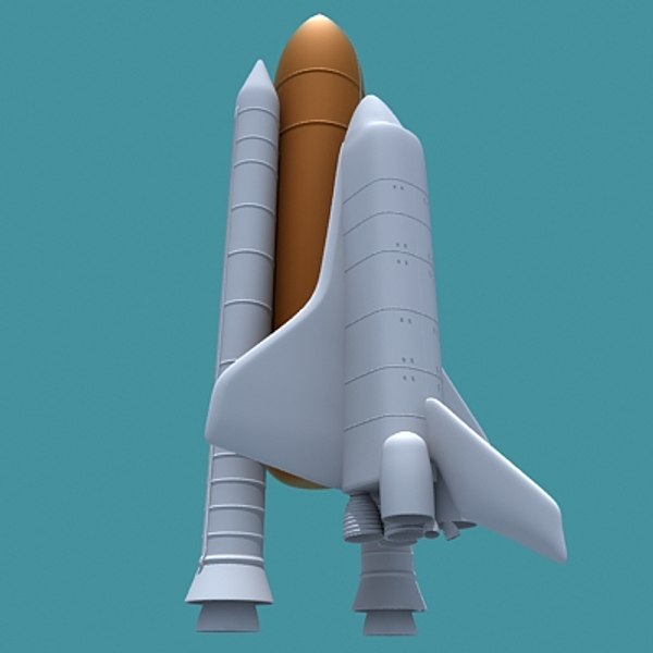 3d shuttle space