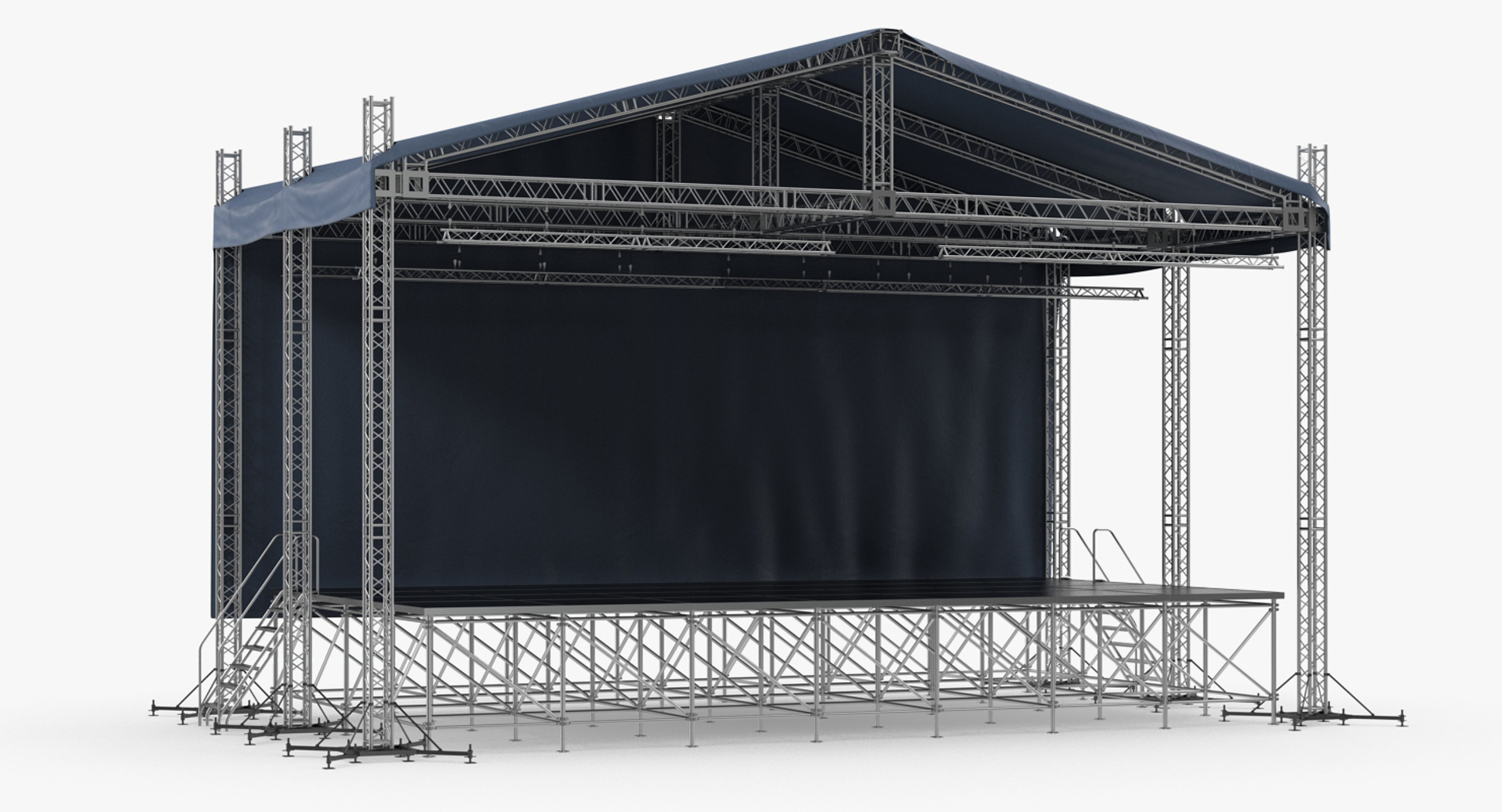 Concert Scene 3D Model - TurboSquid 1258126