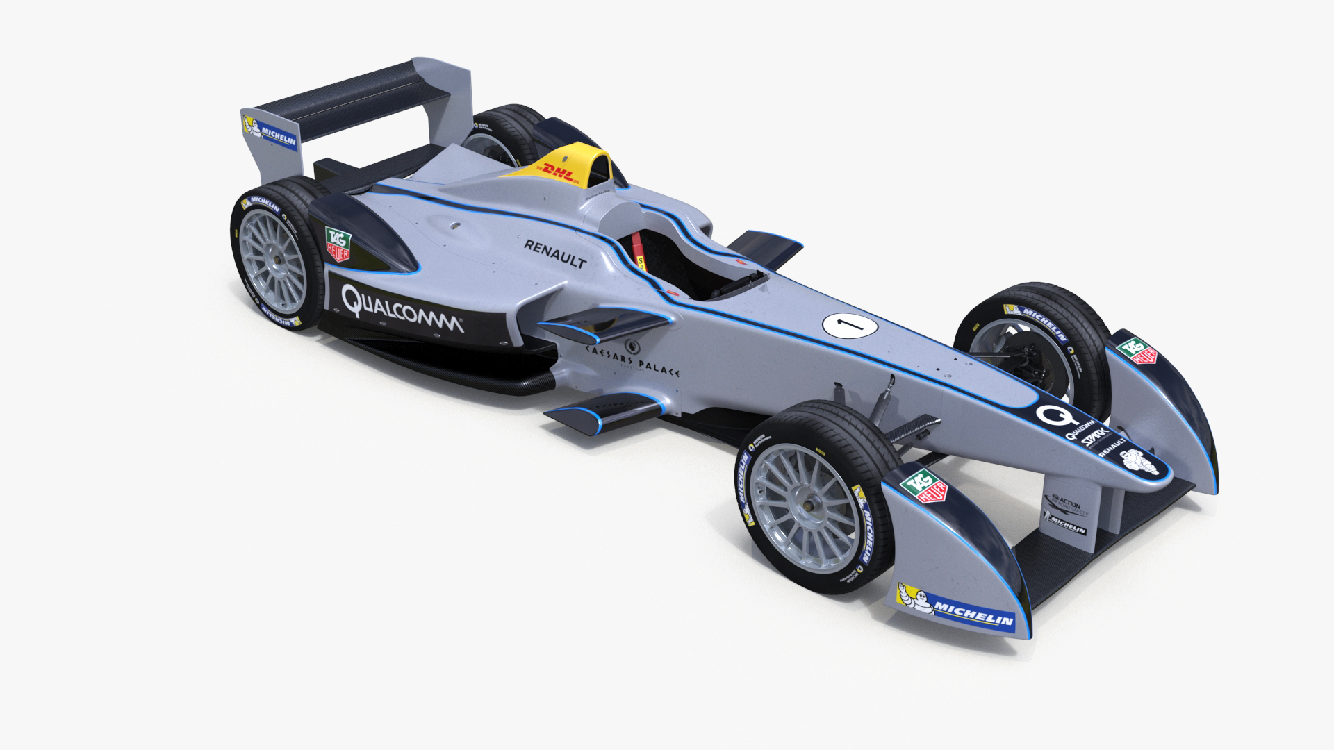 3D Formula E Gen2 Race Car Rigged For Maya Model - TurboSquid 2341236