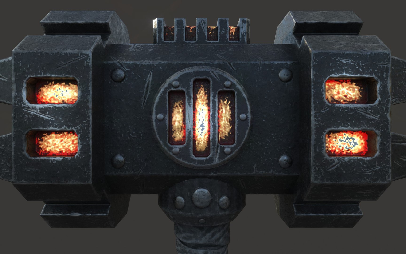 3D Metall Lava Hammer | 1146770 | TurboSquid