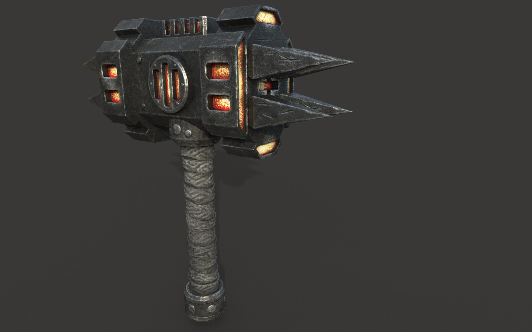 3D Metall Lava Hammer | 1146770 | TurboSquid