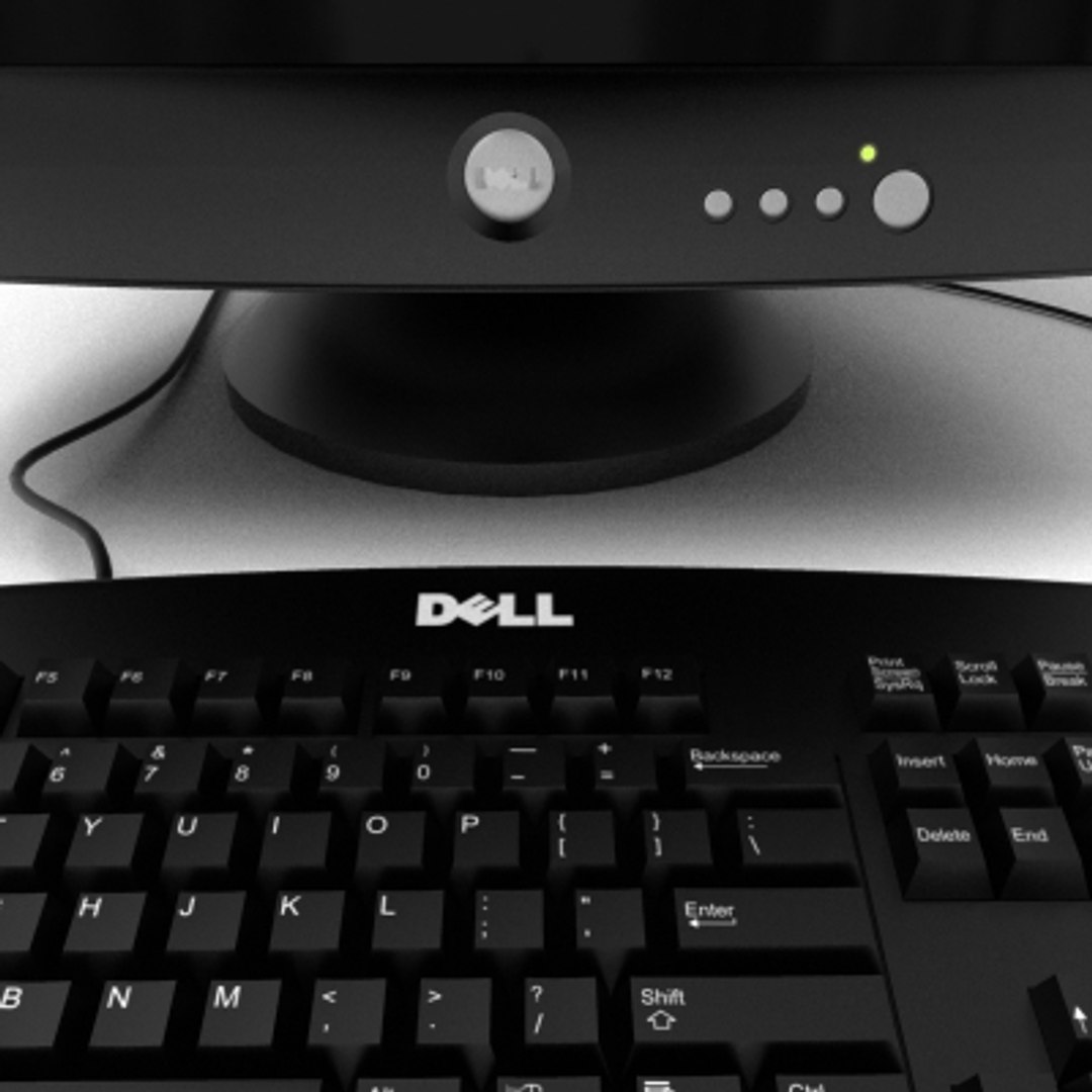 Dell Computer 3d Model