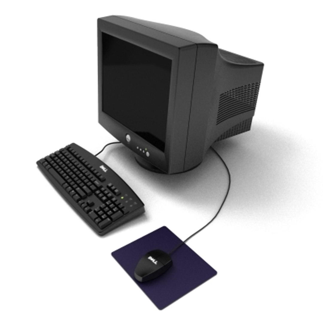 Dell Computer 3d Model