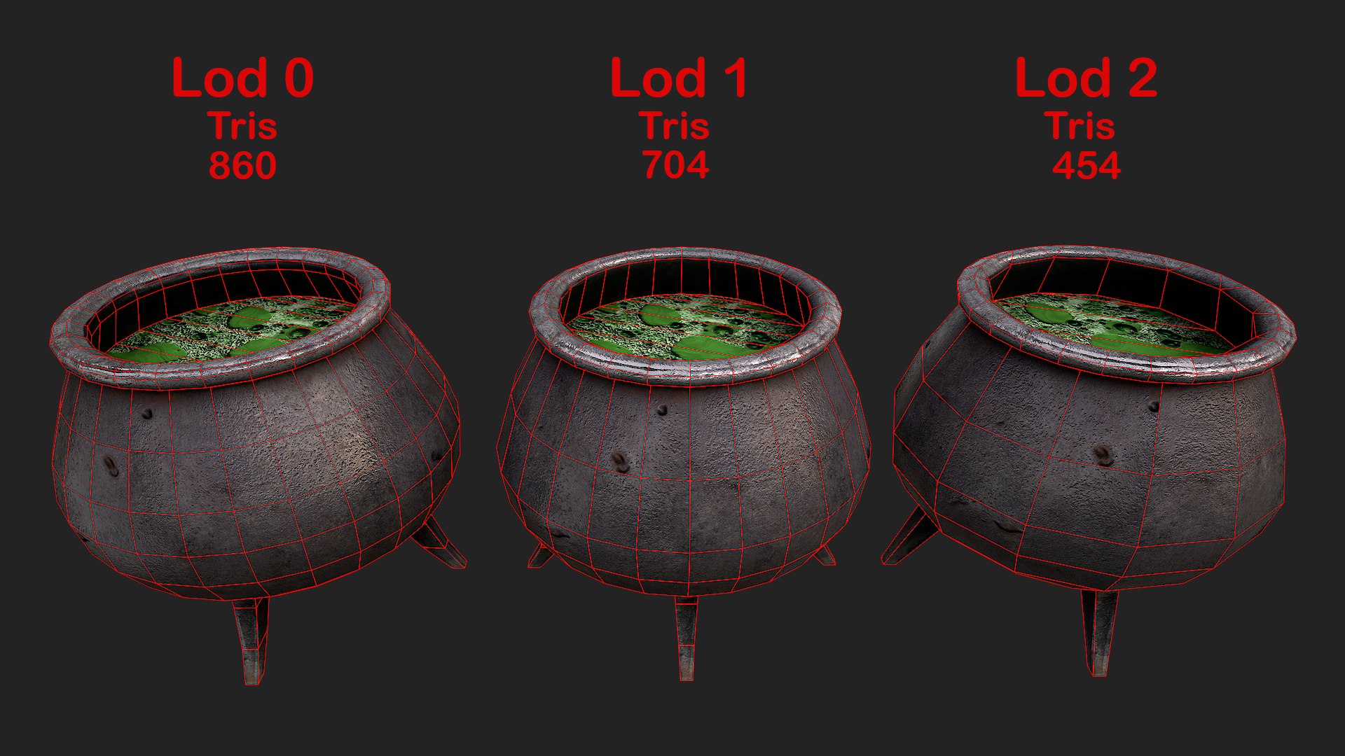 Cauldron 3D Model - TurboSquid 1836669