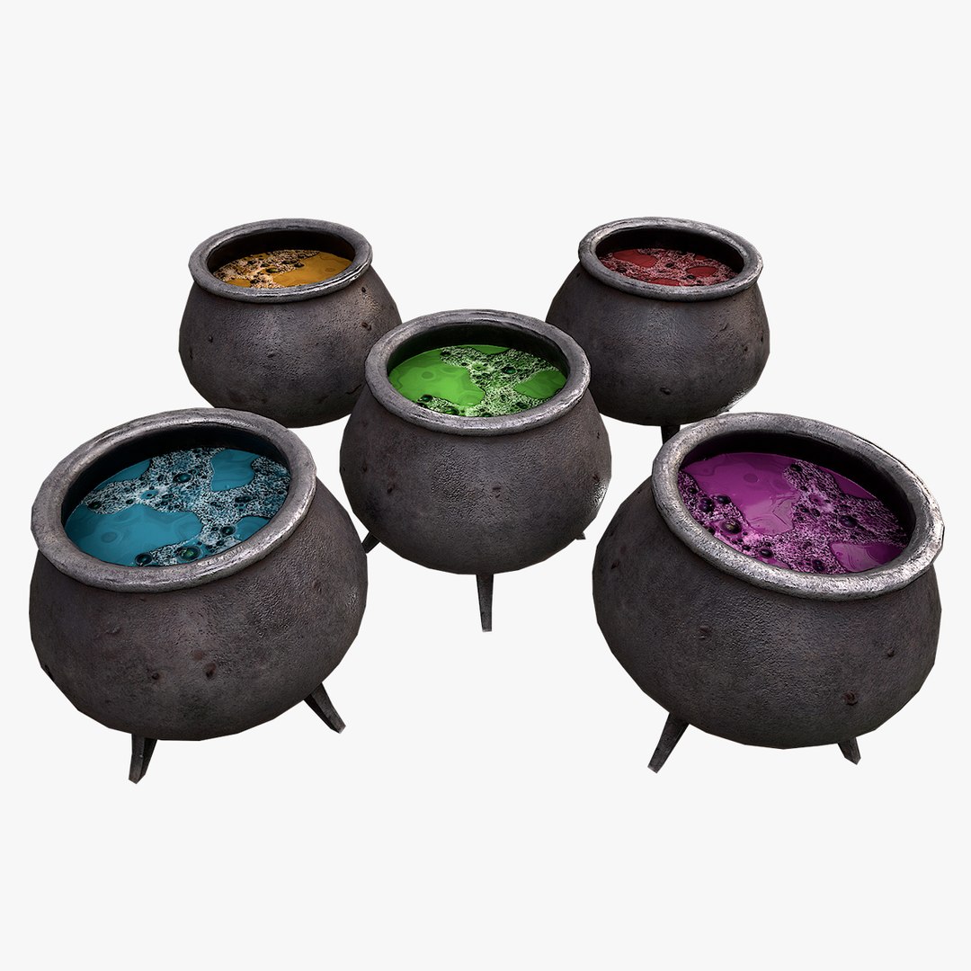 Cauldron 3D Model - TurboSquid 1836669