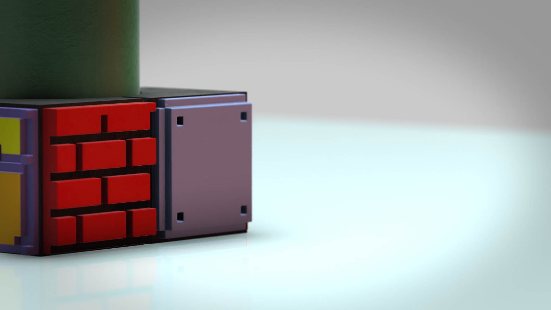 Free Mario Bros Small Desk 3D - TurboSquid 1282444