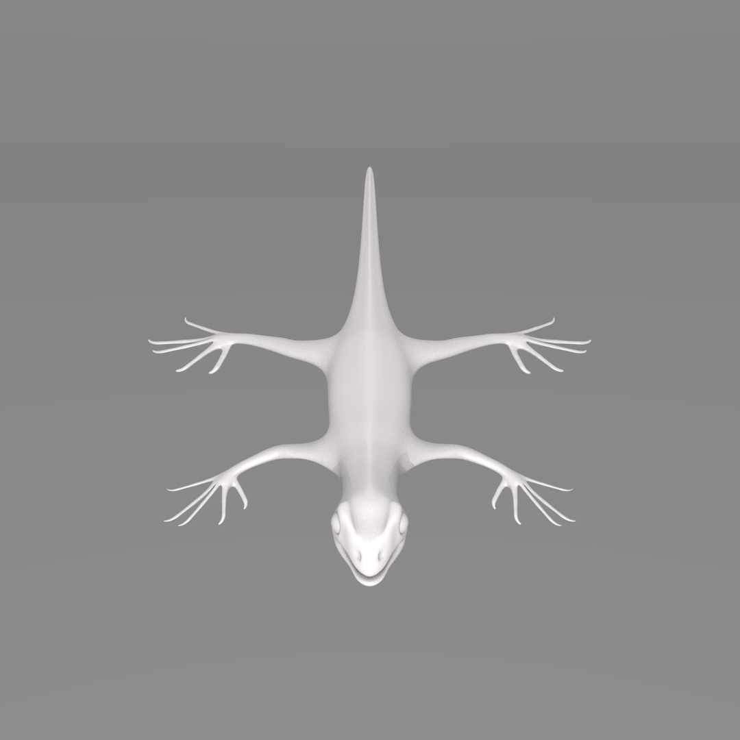 Gekko Lizard Model - TurboSquid 1204876