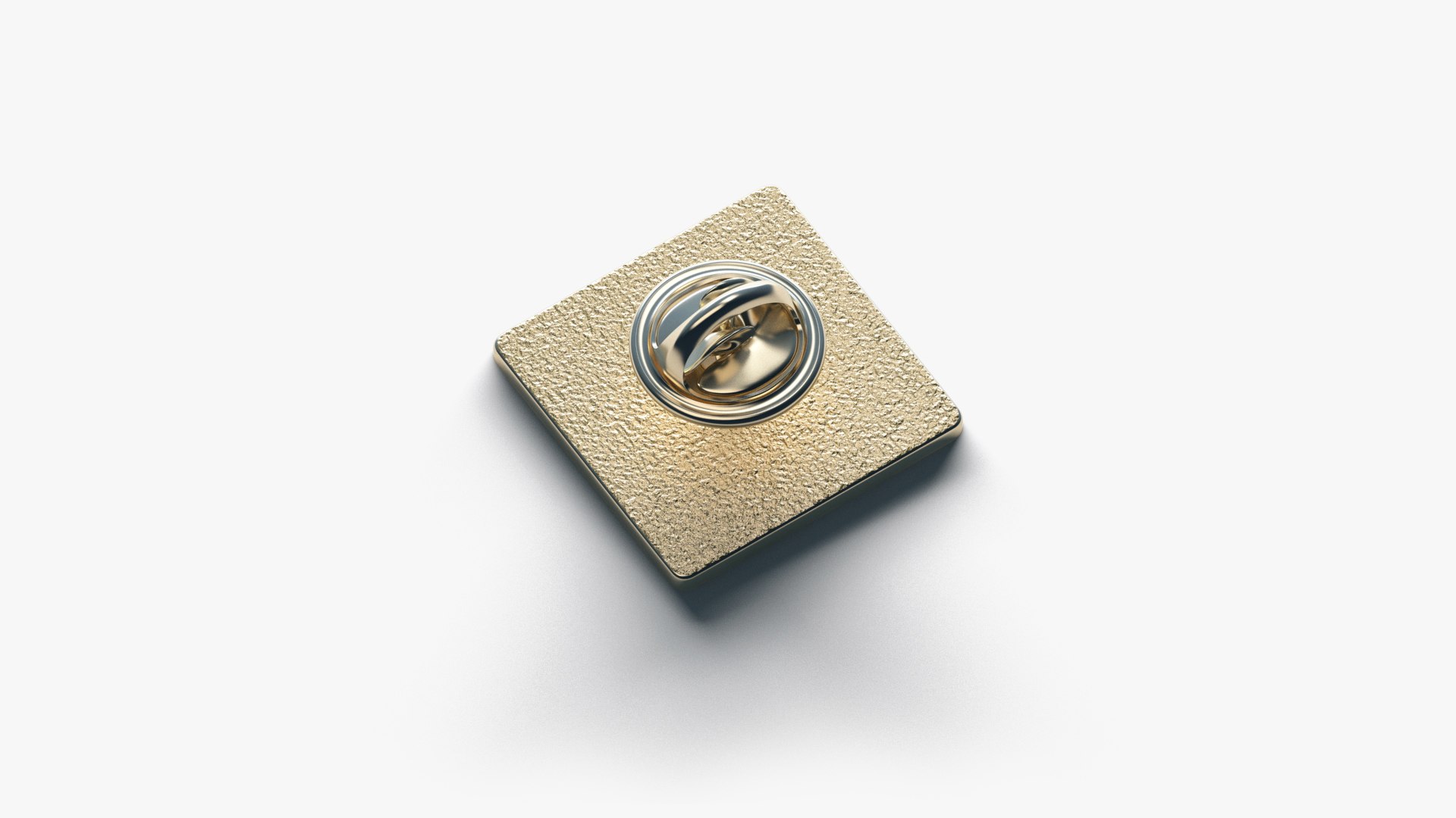 3D Square Enamel Pin model - TurboSquid 1868761