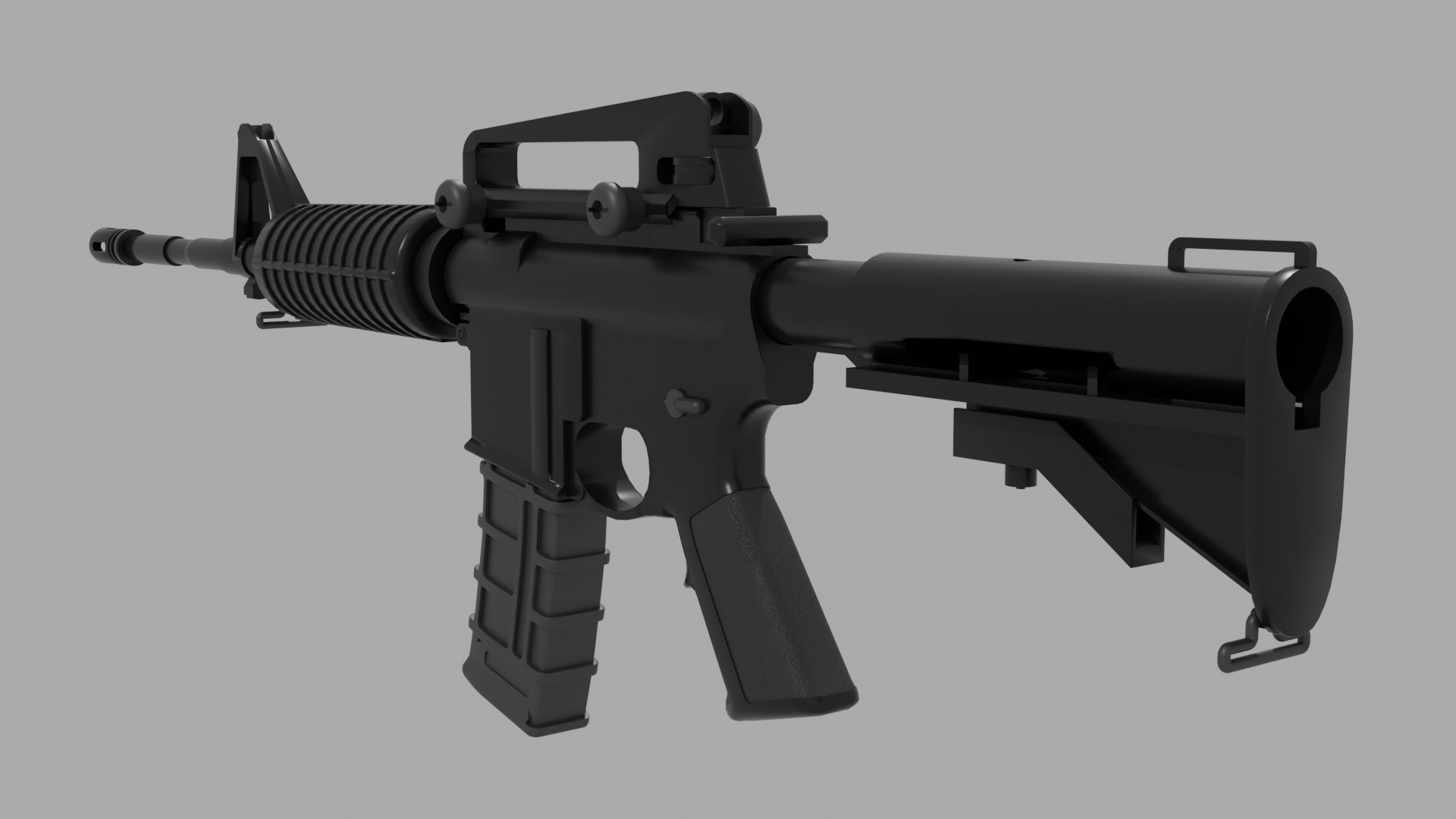 AR-15 3D Model - TurboSquid 2275812