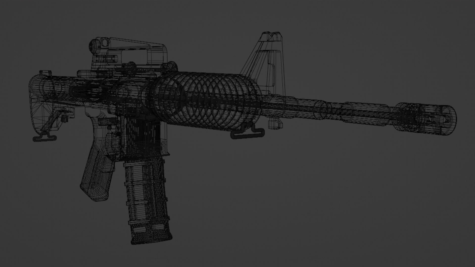 AR-15 3D Model - TurboSquid 2275812