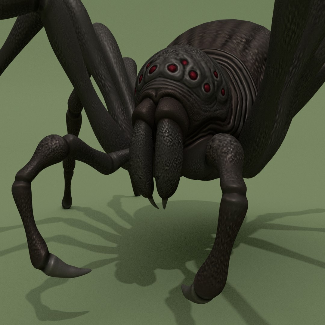 Fantasy Spider 3D - TurboSquid 1176678