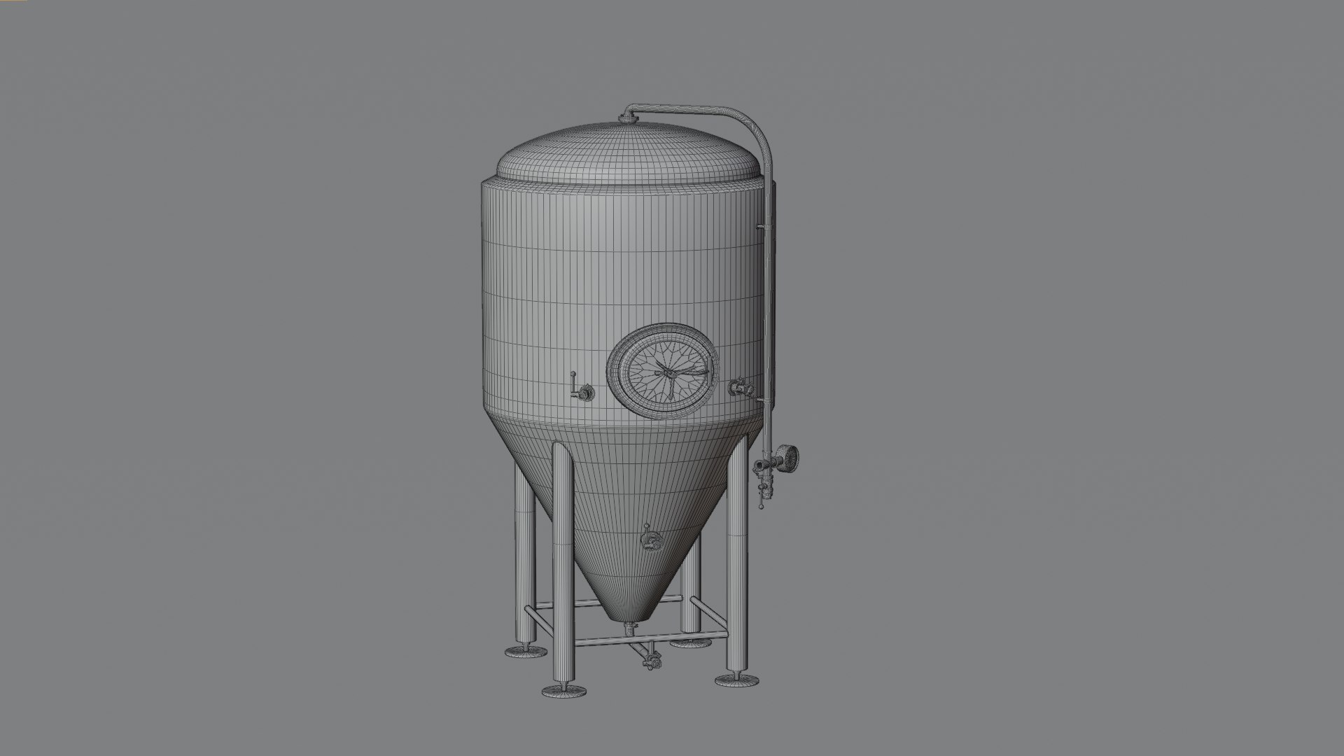 Fermenter Tank 3D - TurboSquid 2258938