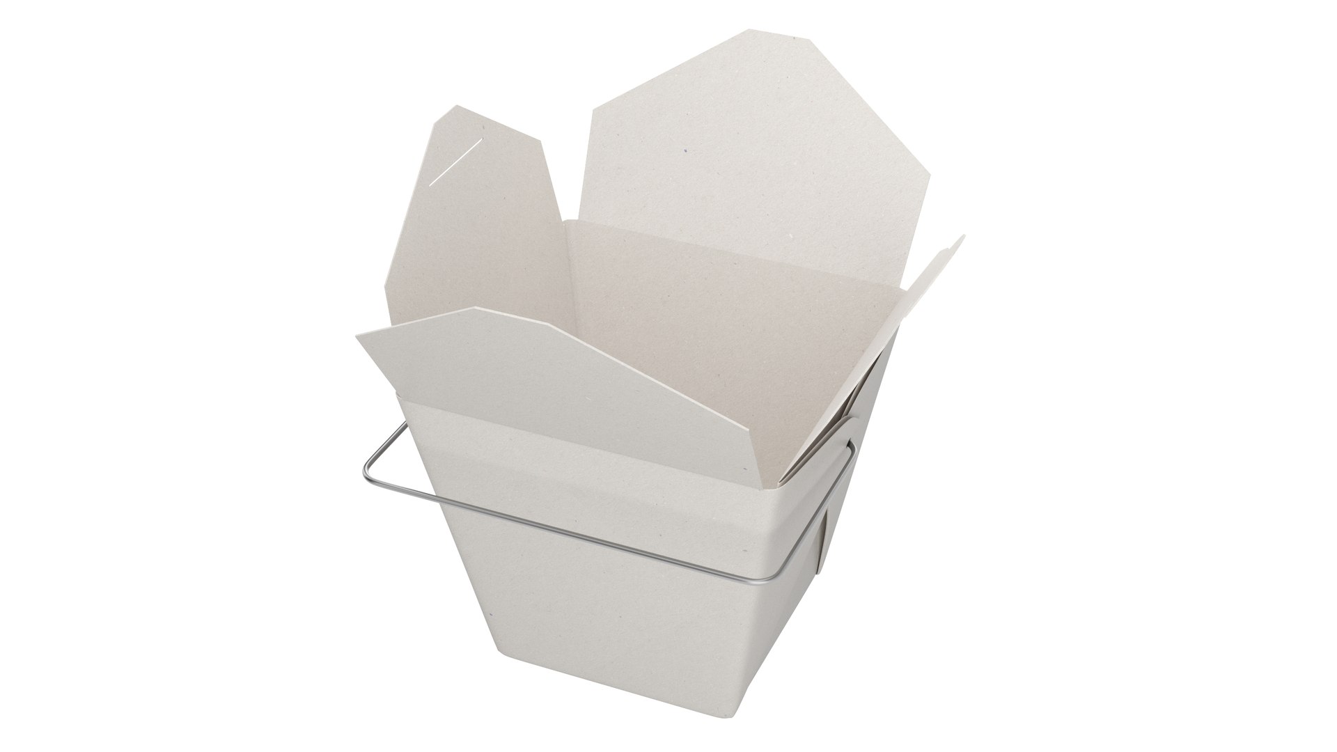 Chinese Food Container Open 3D - TurboSquid 2033390